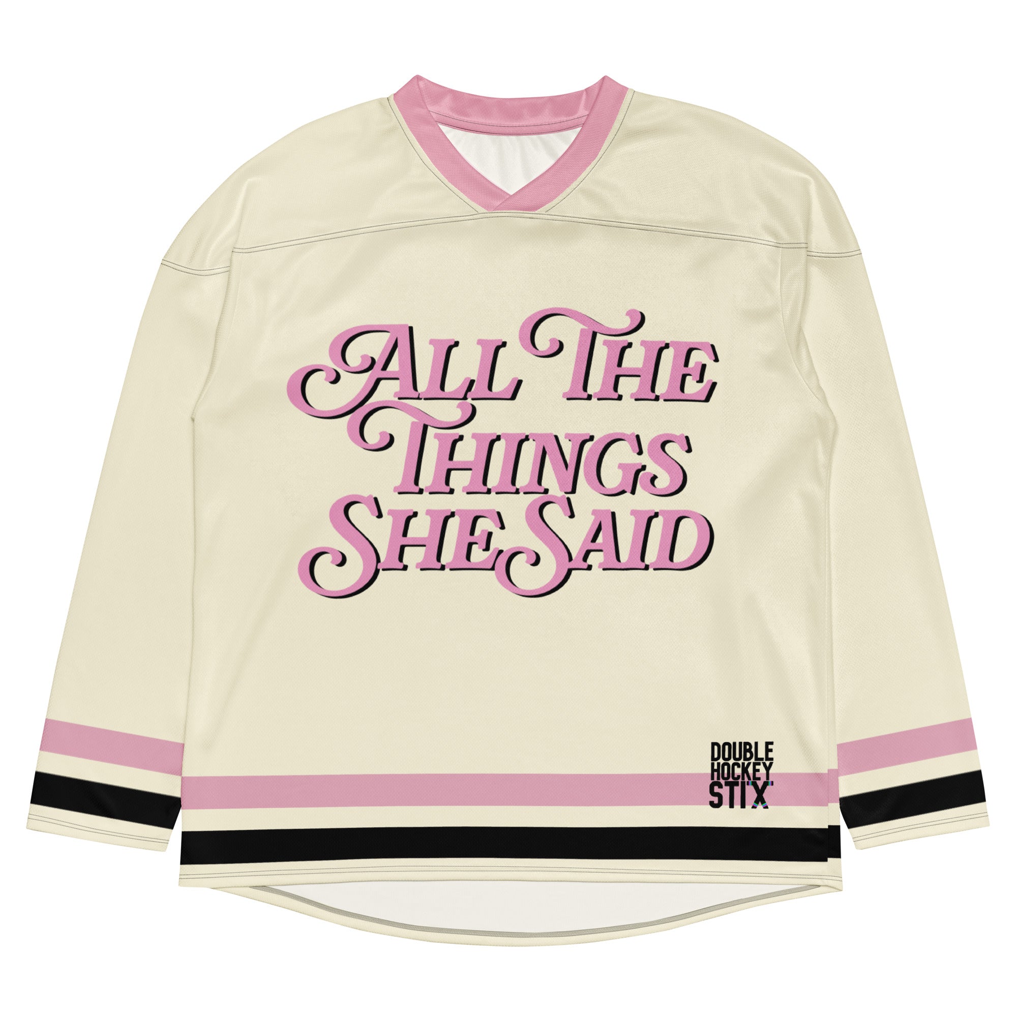 ALL THE THINGS HOCKEY JERSEY – doublehockeystix